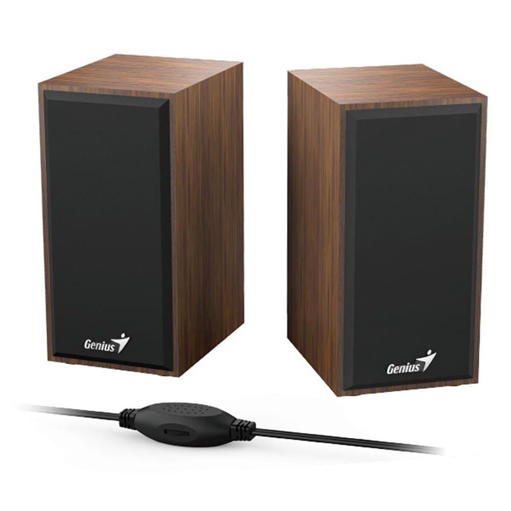Parlante Genius Usb SP-HF180 Madera