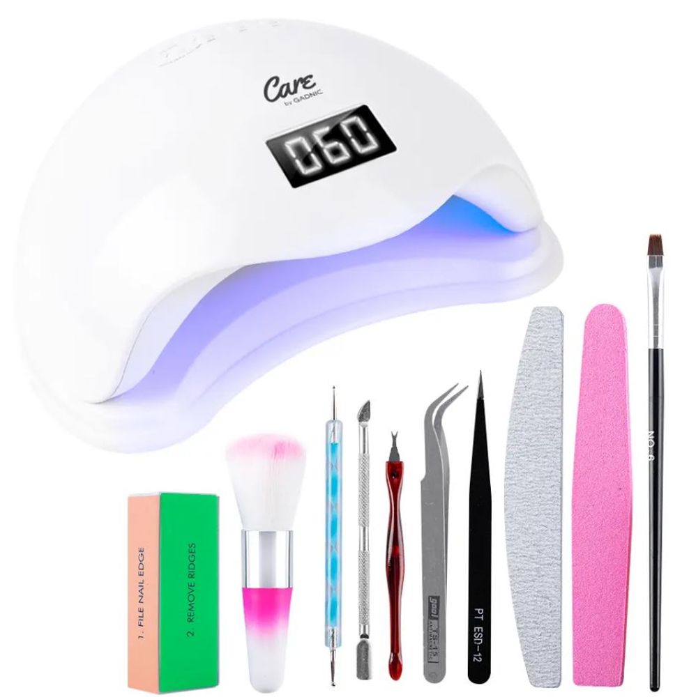 Cabina Para Uñas Uv Led Gadnic SUN5 48W Profesional