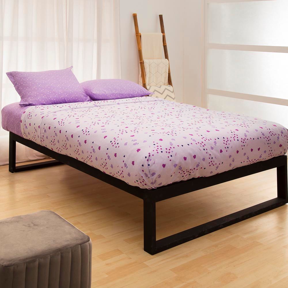 Sábanas King con Embozo y Caja Lavander