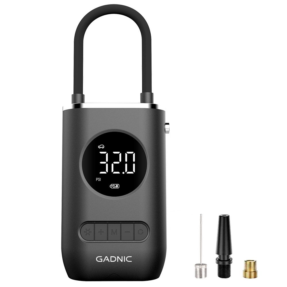 Inflador de Neumáticos Inalámbrico Gadnic Mini Recargable 50w