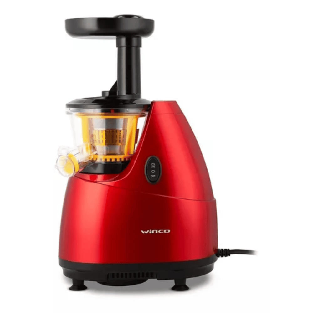 Juguera Eléctrica Exprimidor Extractor De Jugo 150w 1 Litro Roja Winco W327