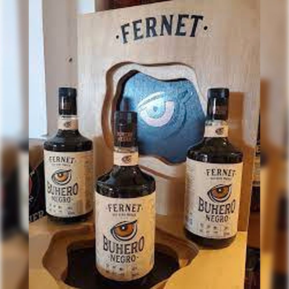 Fernet Buhero Negro Aperitivo Pack 6 Unidades