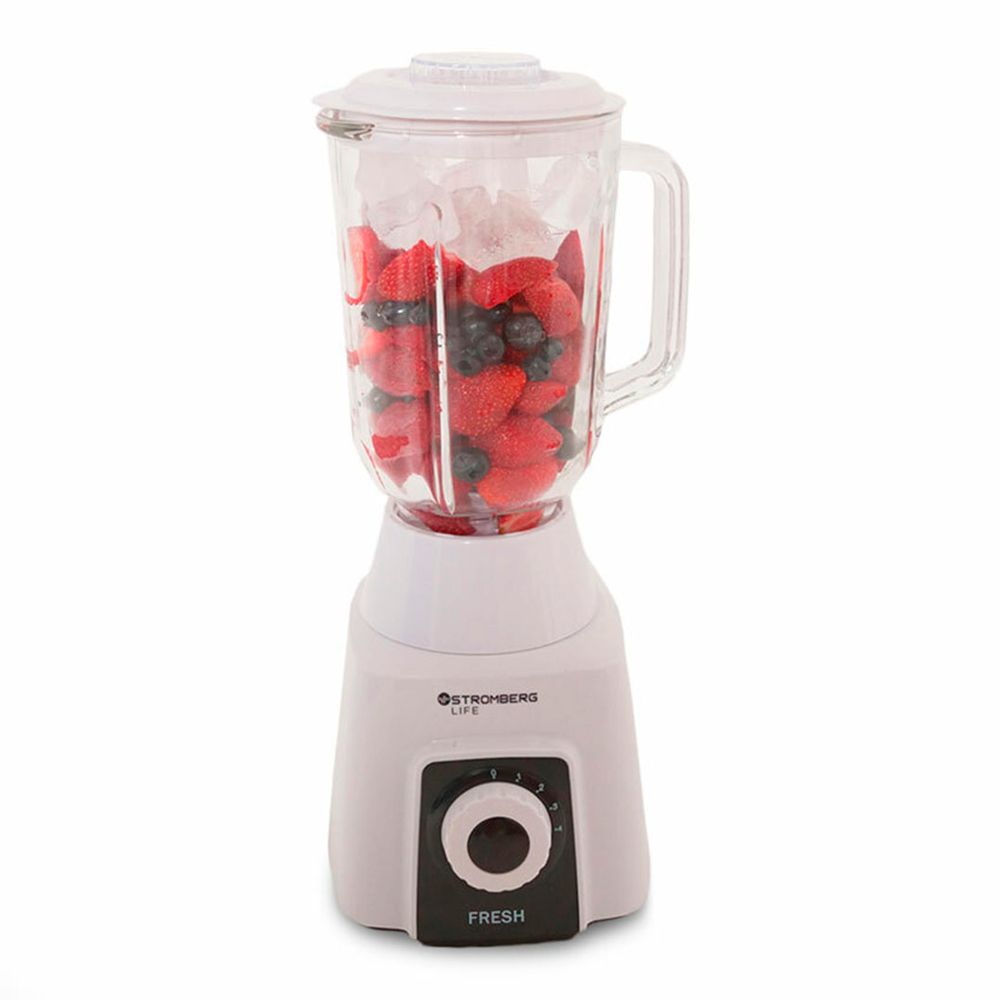 Licuadora con jarra de vidrio Stromberg Life Fresh 400W ST-LI400