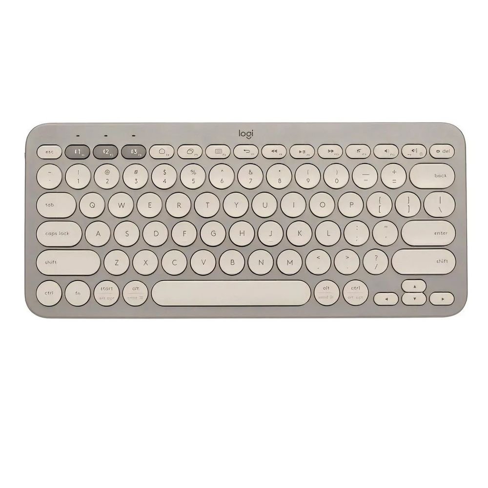 Teclado - Logitech K380 Bluetooth - Beige