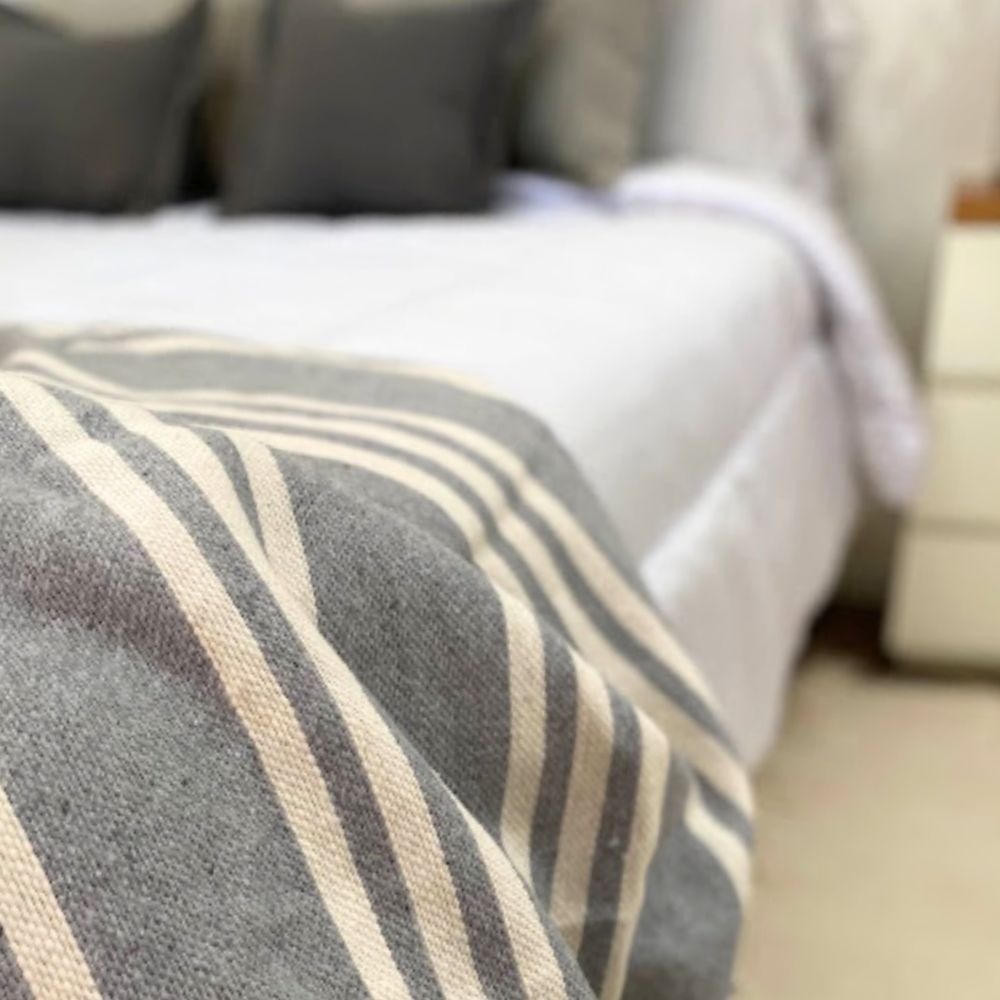 Manta Rústica Sillón - Pie de Cama