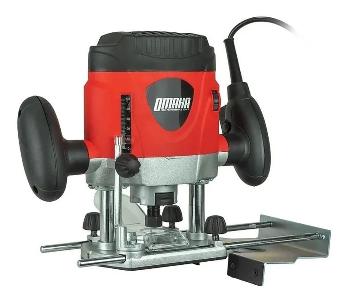 Fresadora Router Tupi Omaha Fr-1200 1200w Rebajadora C/ Guia