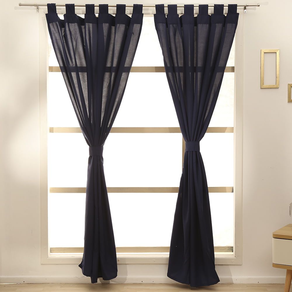 Cortina Ambiente Agostina Azul Marino