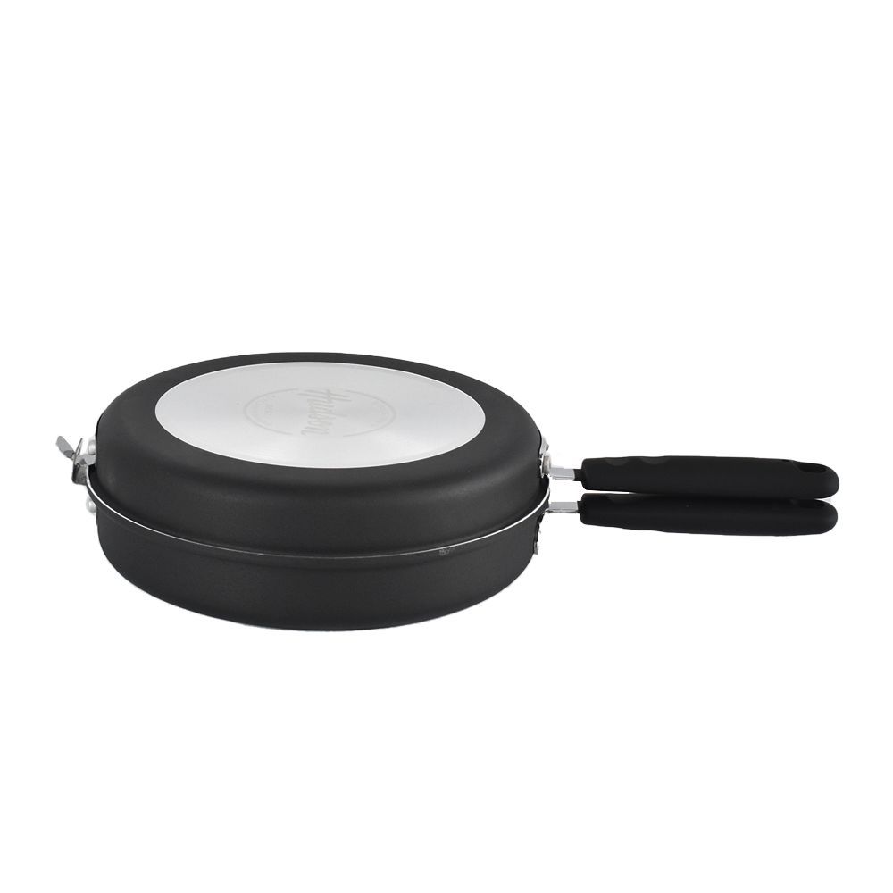 Sarten Doble Antiadherente 24 Cm Aluminio Hudson Daily Negro