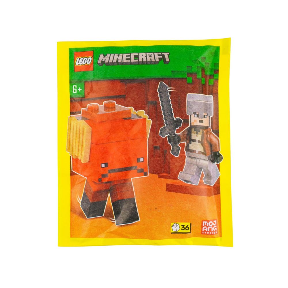 LEGO Minecraft Mini Set: Minifigura de héroe