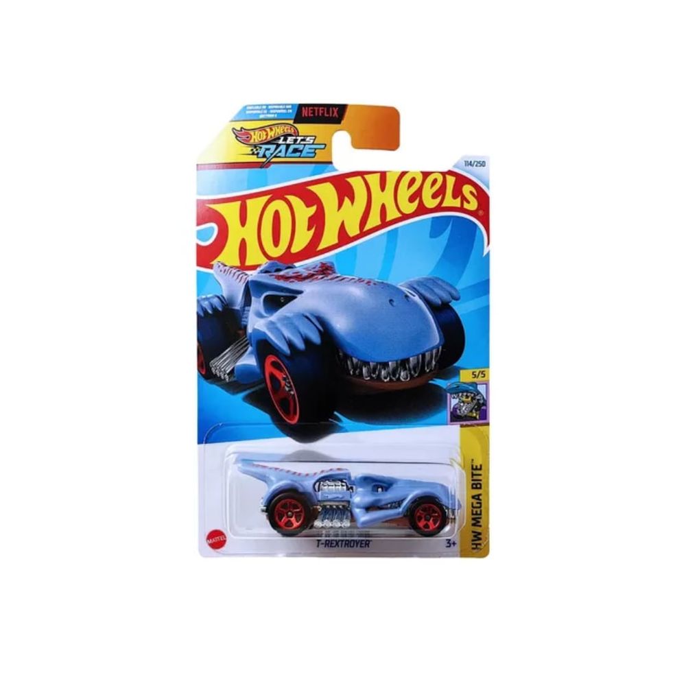Hot Wheels De Colección Mattel C4982 - 9 T-Rextroyer Celeste