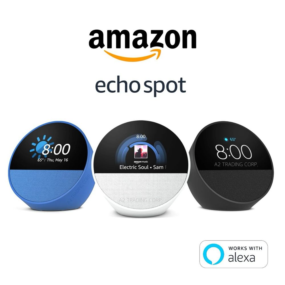 Amazon Echo Spot 2024 Color Blanco