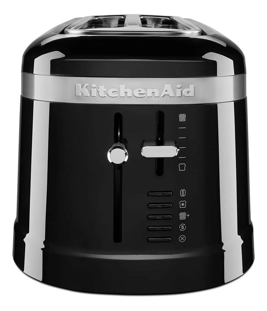 Tostadora Kitchenaid 2 Bahias - Negra - 4 Panes - 1500w