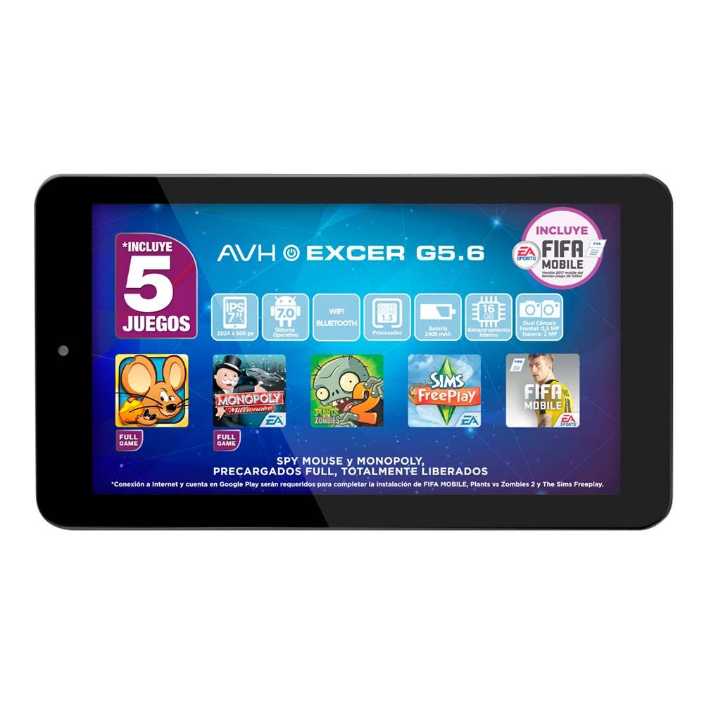 Tablet AVH Excer EA 5.6