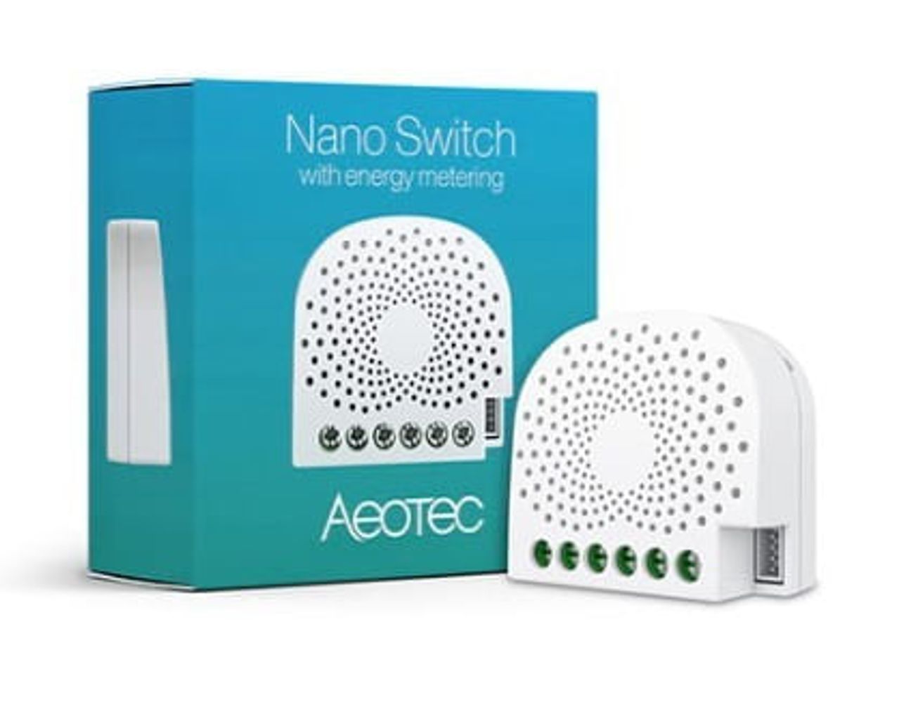 Nano Switch Inalámbrico-aeotec-z Wave-casa Inteligente