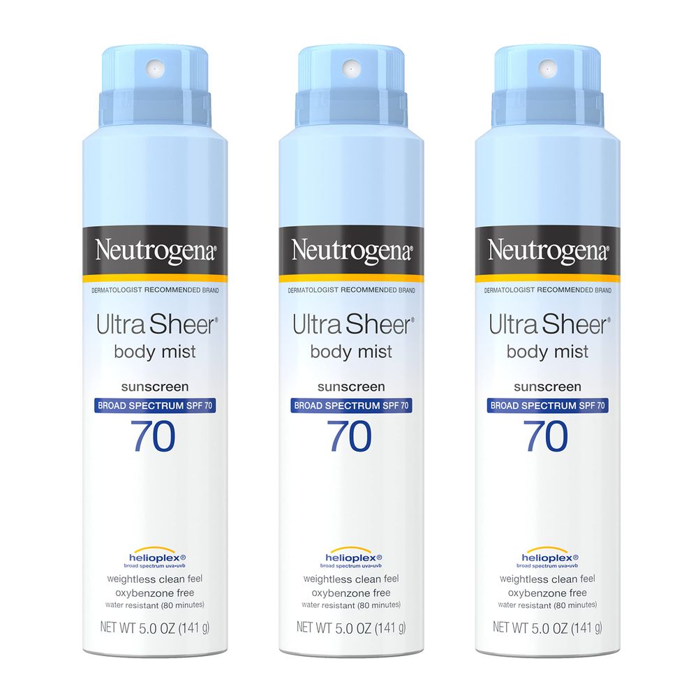 Neutrogena Ultra Sheer Body Mist - Spray de