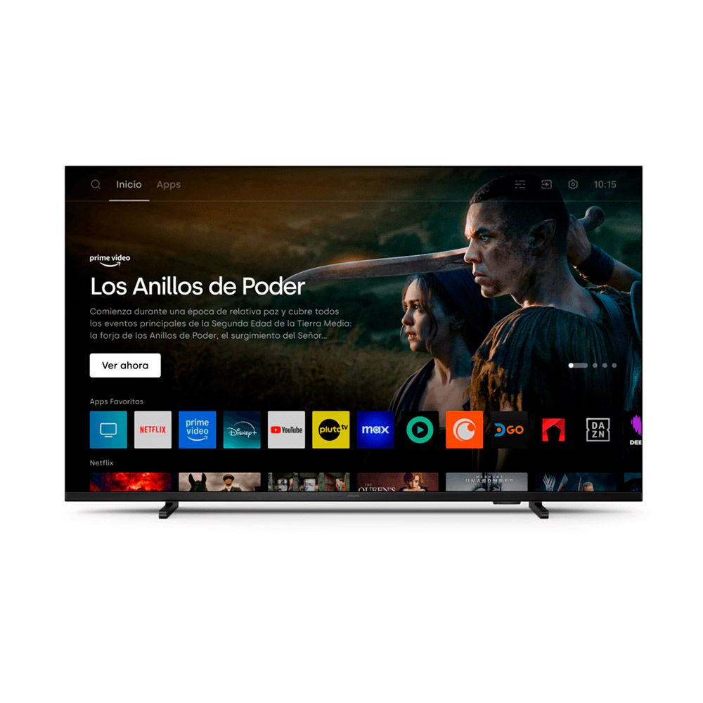 Smart TV Philips LED 50” 4K UHD Titan OS 50PUD7309/77