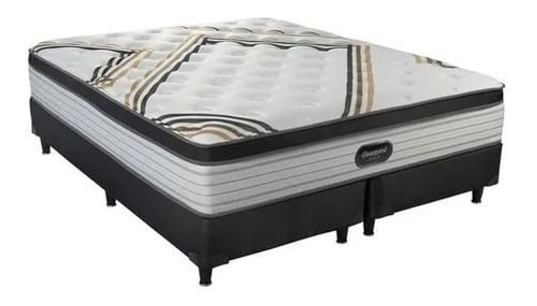 Sommier King Resortes Simmons Beautyrest Gold 180 X 200 Cm