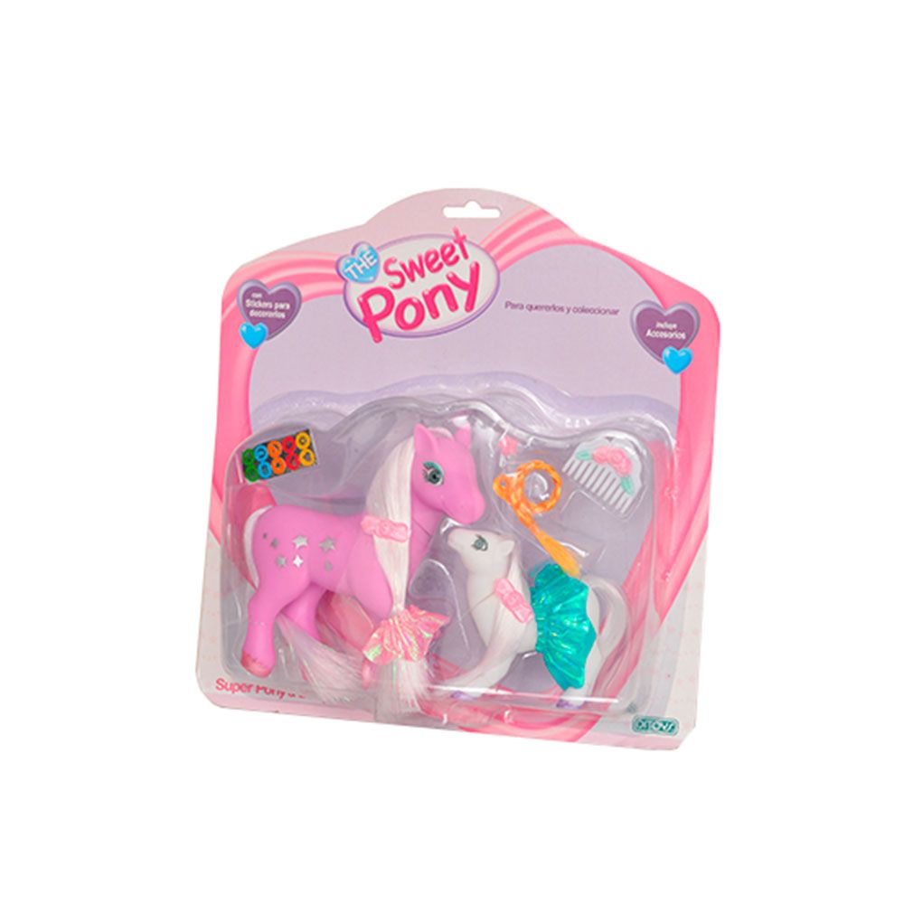 Muñeco The Sweet Pony Grande con Hijo Ditoys