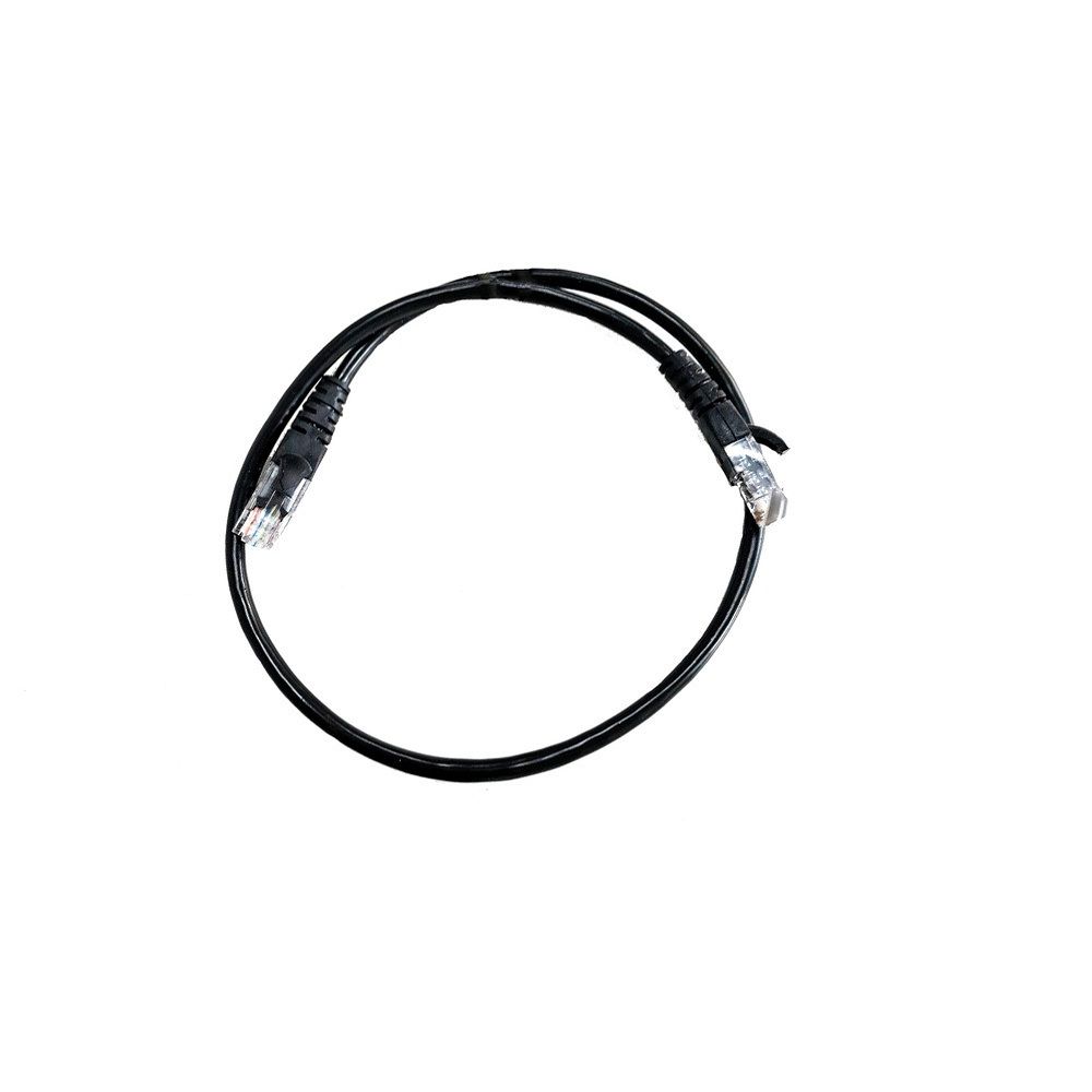 Patch Cord Polaris Cat5e 0.6m Negro (Pass Fluke Test)