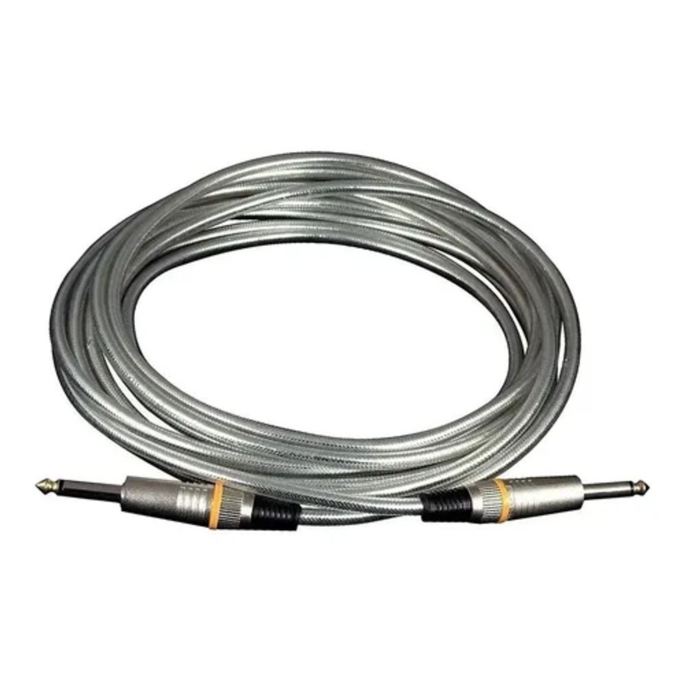 Cables Warwick Plug 6,5 a Plug 6,5 X 6mts Rcl30206 D7 Silver