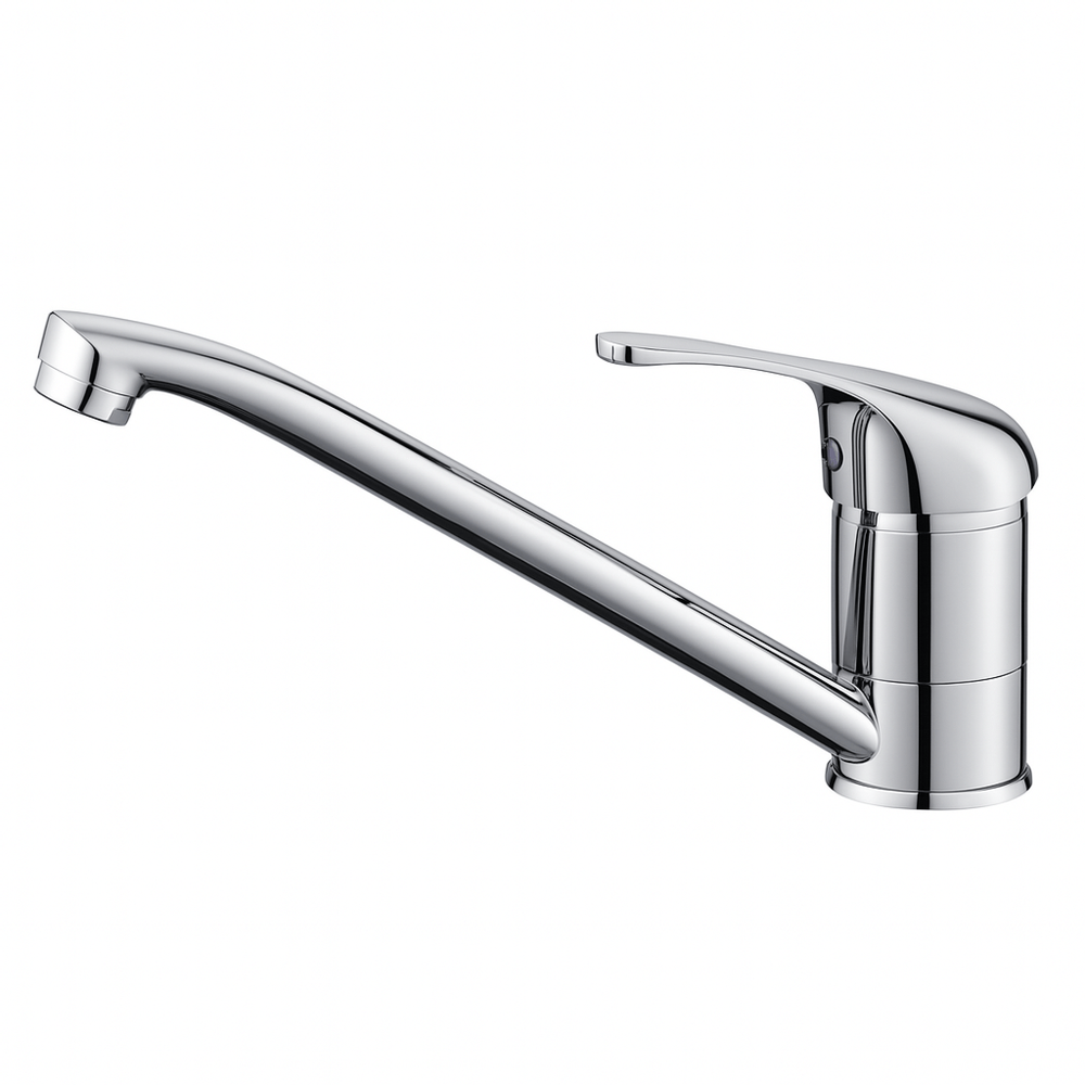Griferia Canilla De Cocina Monocomando Novohome Cromado