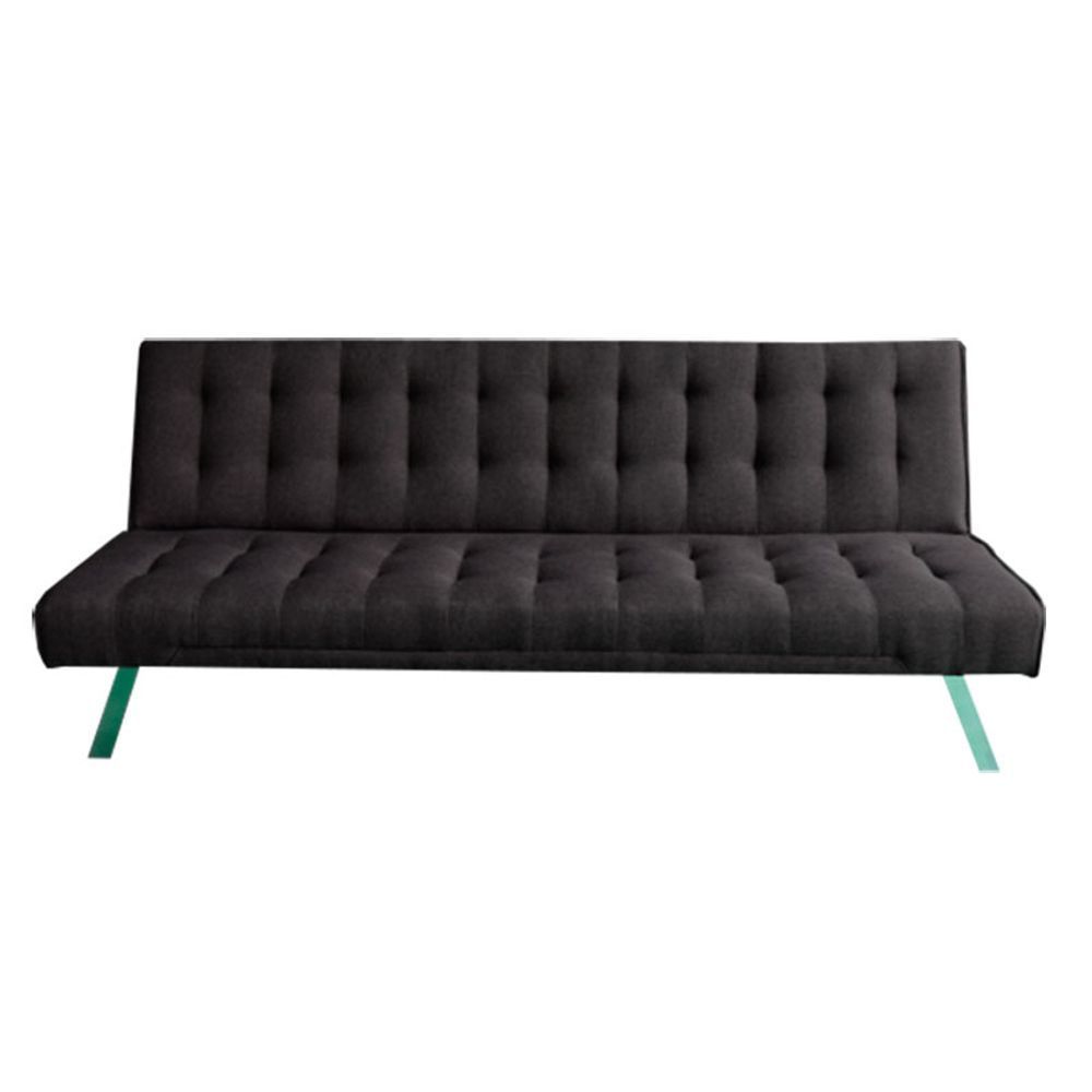 Sillón Futón OSLO de Microfibra 1,80 Mts Negro