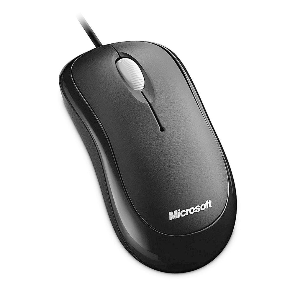 Mouse Microsoft Basic Optico Wired Negro