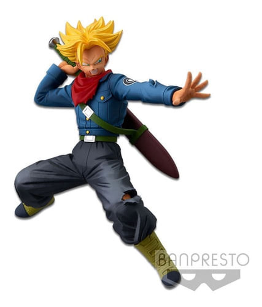 Figura Dragon Ball Z Super Saiyan Trunks 17 Cm