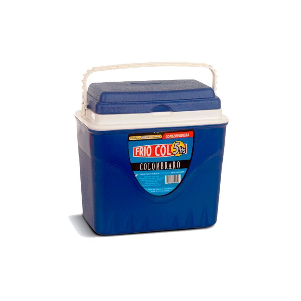 Heladera Conservadora Personal Azul Frio Col X 5 Lts Colombraro