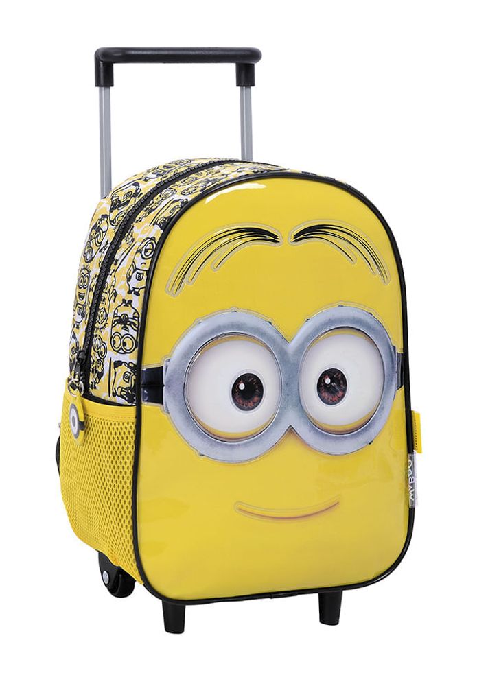 Minions Mochila 12 Carro Yellow