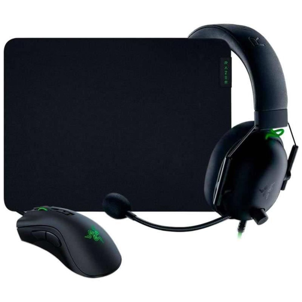 Razer Battle Bundle: Kit de Auriculares, Mouse y Mousepad
