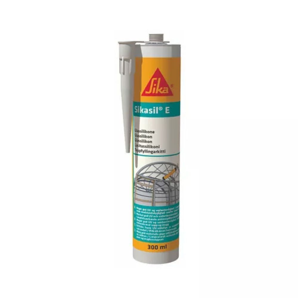Sikasil E sellador de silicona acética 300 ML