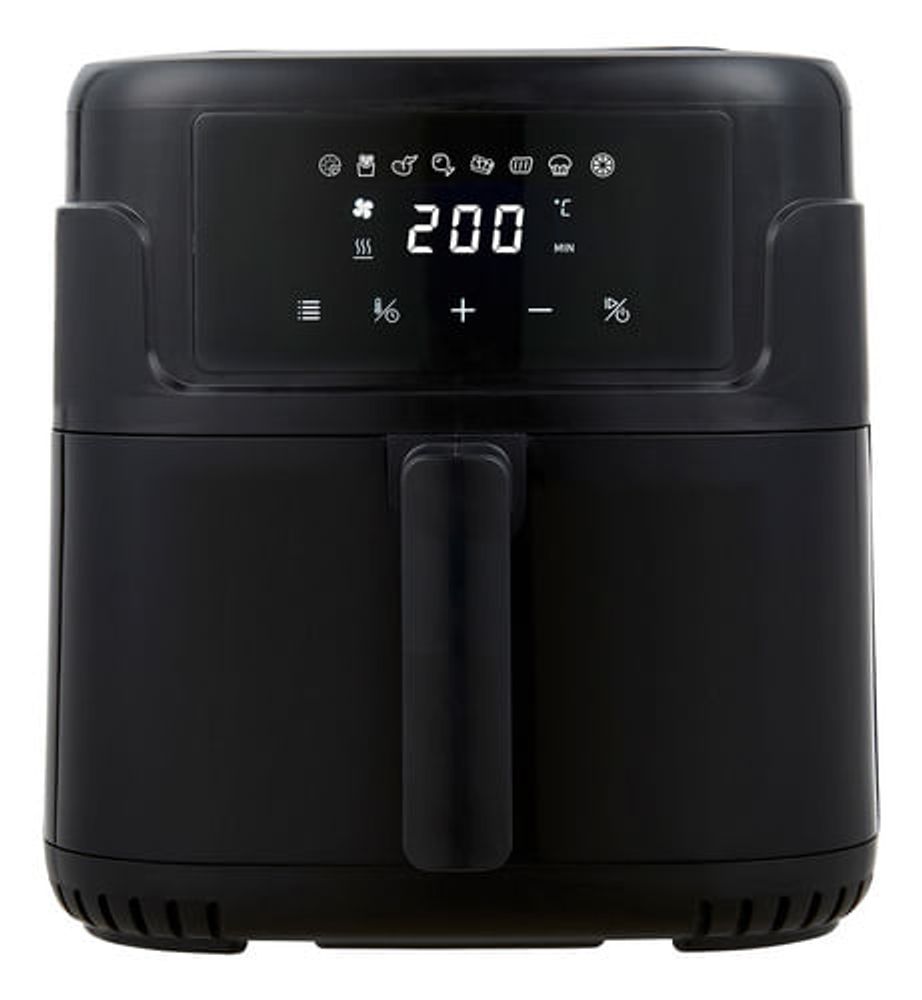 Freidora De Aire Techgo Af50d-r 1300w 5l 8 Programas