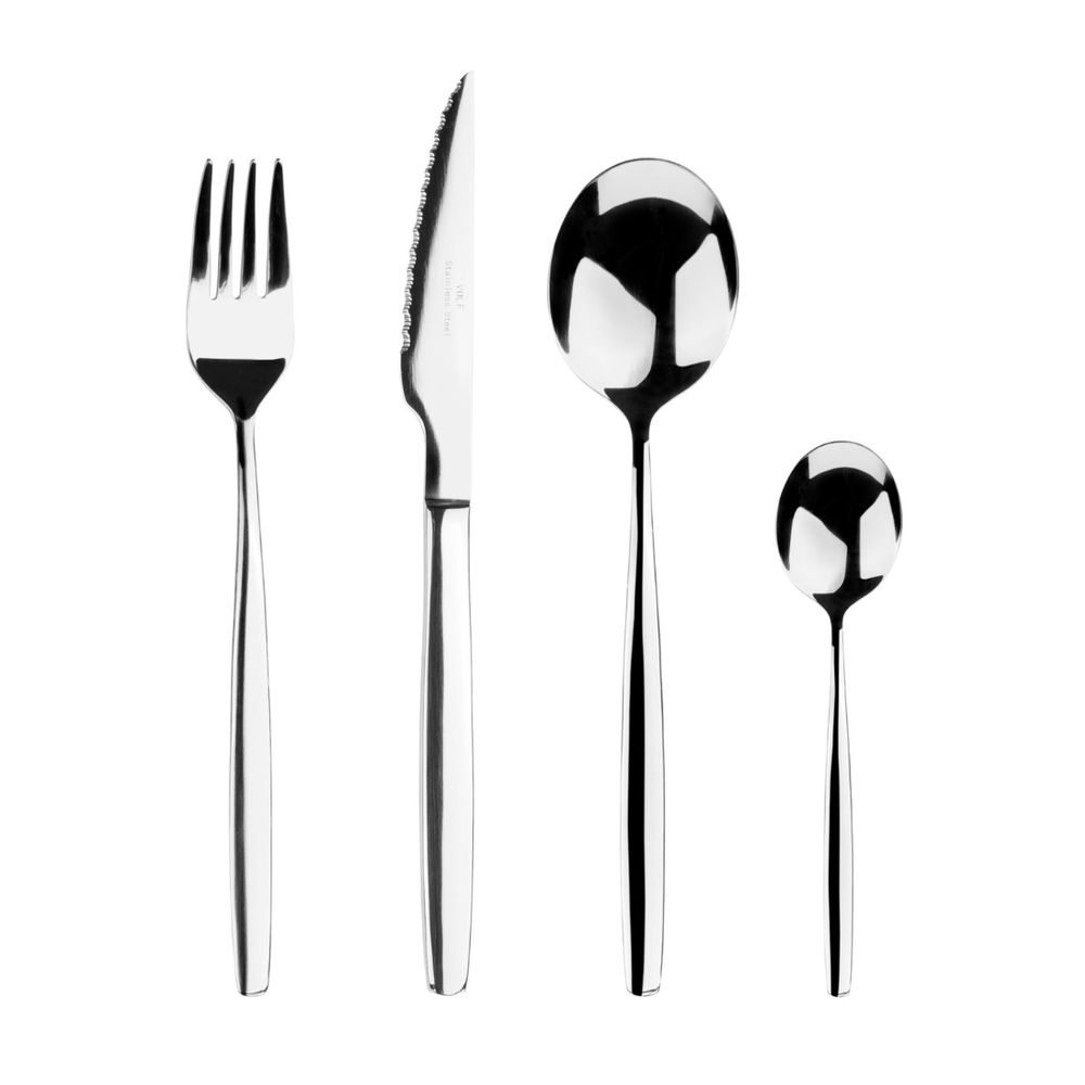 Set de cubiertos Vento Volf x24 piezas