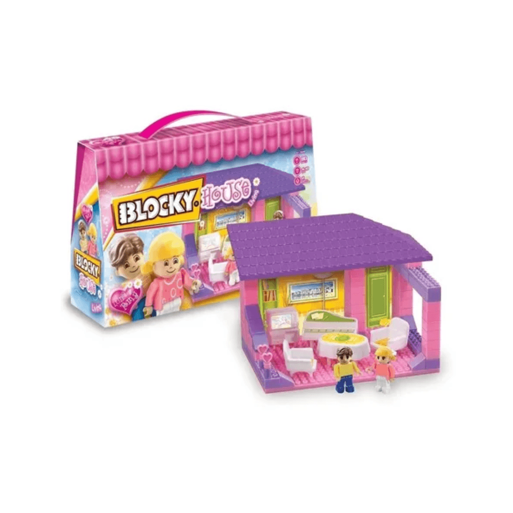 Blocky House 80 Piezas Living 01-0640