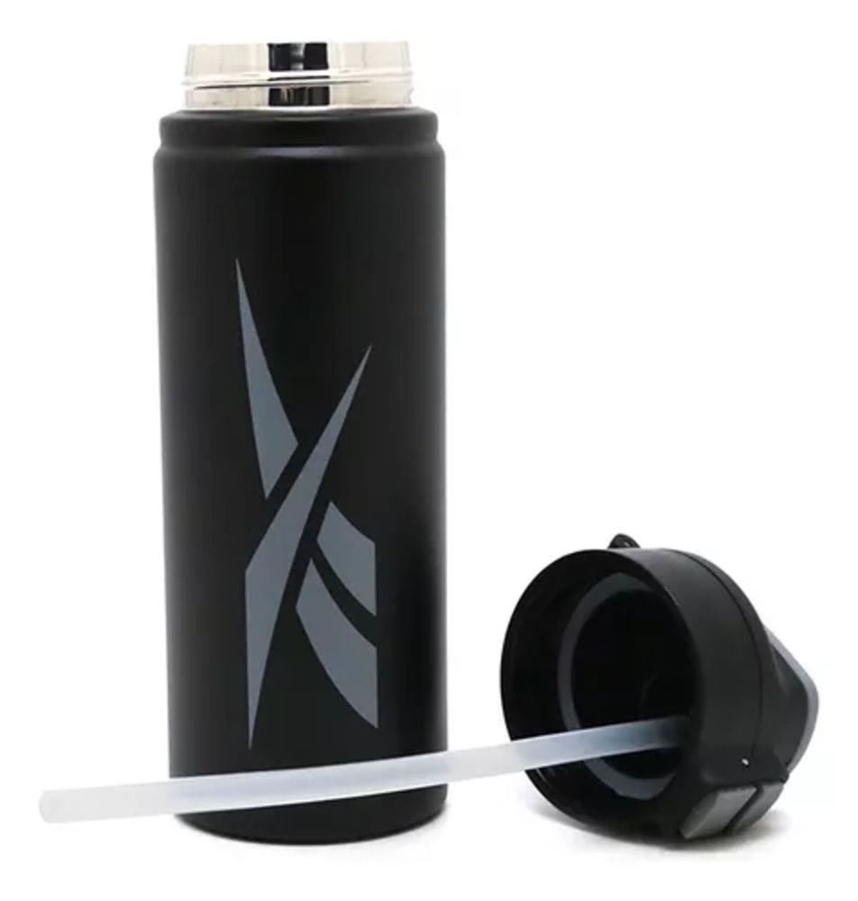 Termo Botella Deportiva Agua Termica Reebok 600 ml Doble Capa Acero ...