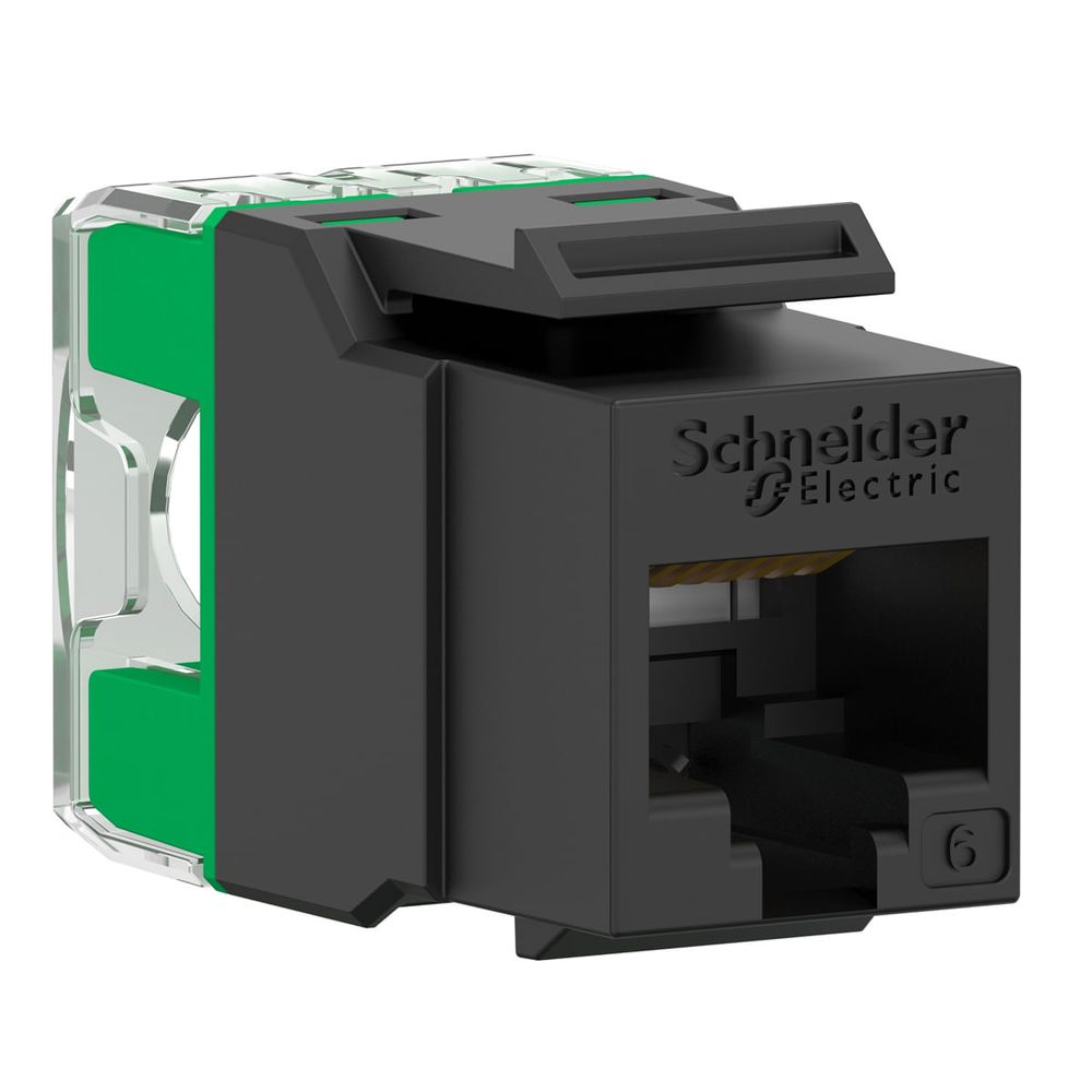 Conector Actassi RJ45 CAT6 UTP KS NEG