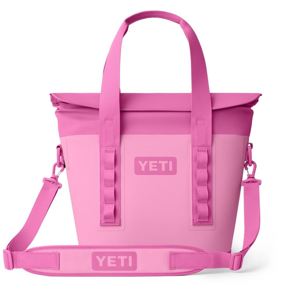 YETI Hopper M15 Portable Soft Cooler with MagShield Access, Power Pink