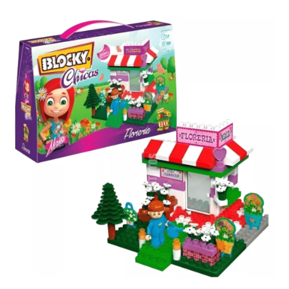 Blocky Chicas 100 Piezas Florería 01-0675