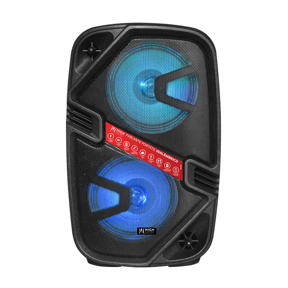 Parlantes Portatil Bluetooth High Electric PM-626