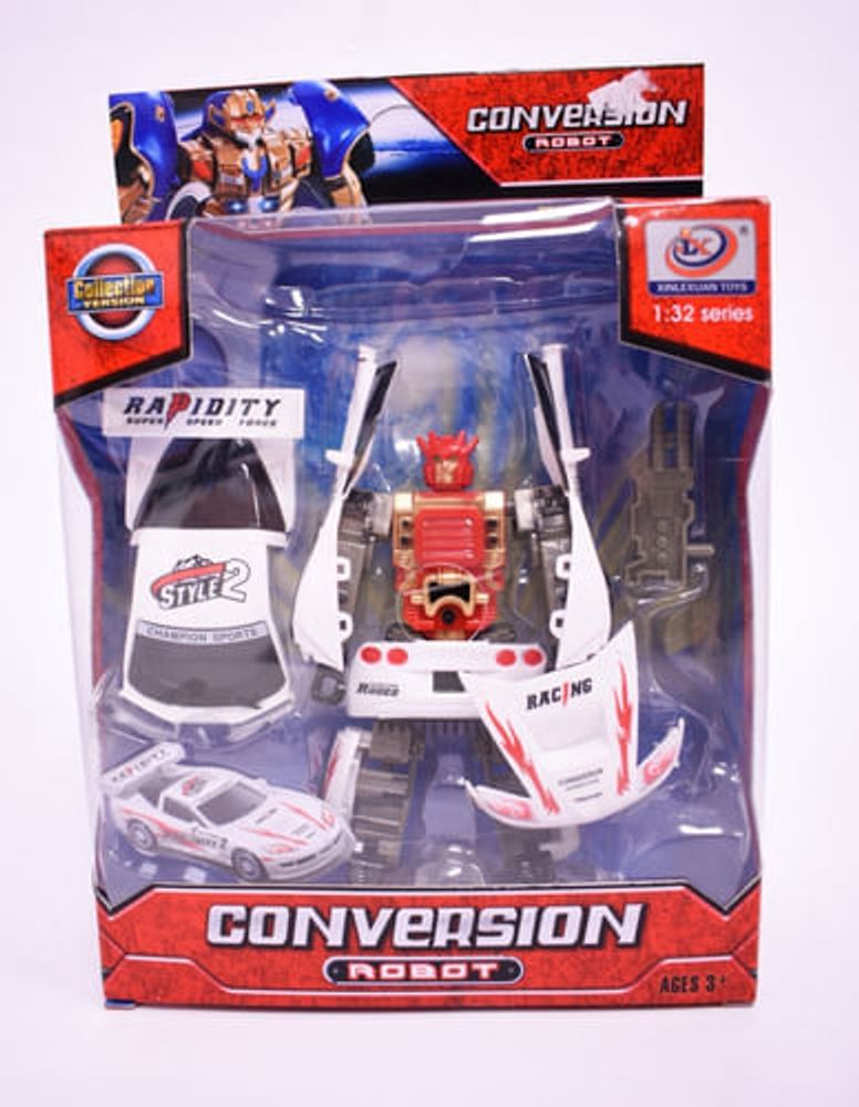 Conversion Robot Advanced Con Sonido Tipo Transformer