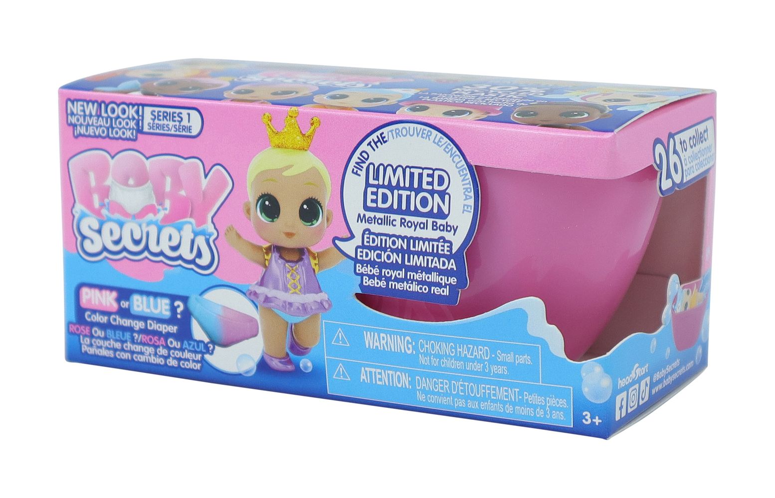 Baby Secrets Muñeca Bathtime Sorpresa