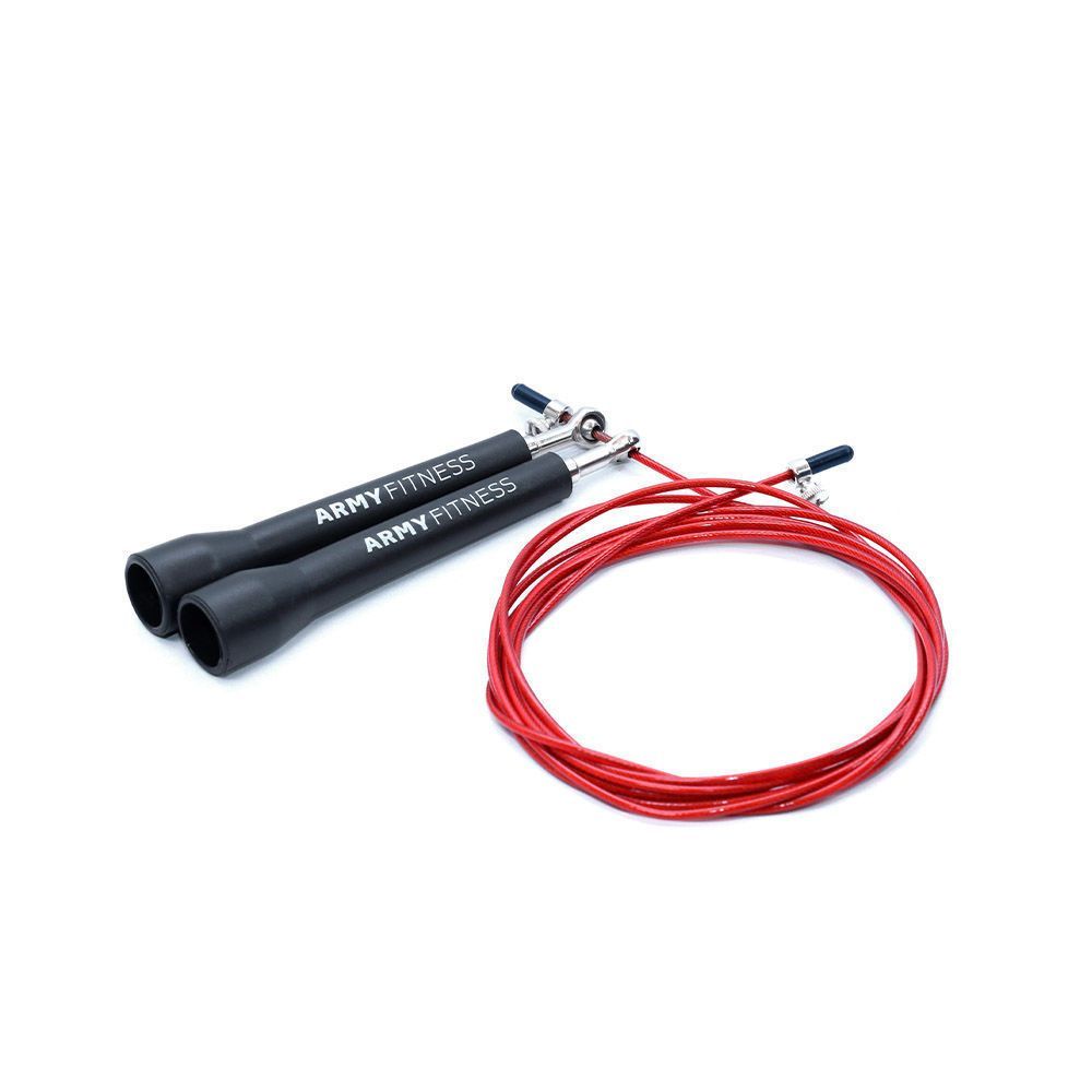 SJR-2 Speed Rope Rulemanes Color:Rojo ARMY Fitness