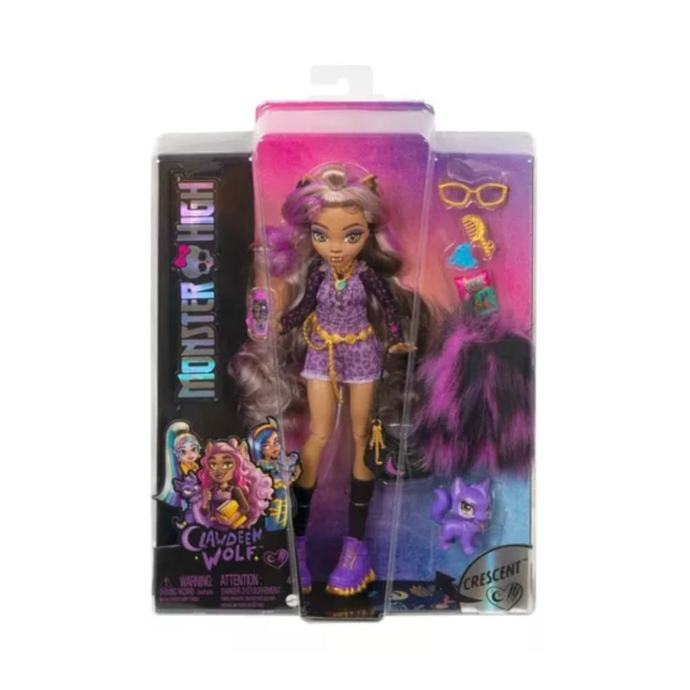Monster High con accesorios - Mattel - CLAWDEEN WOLF