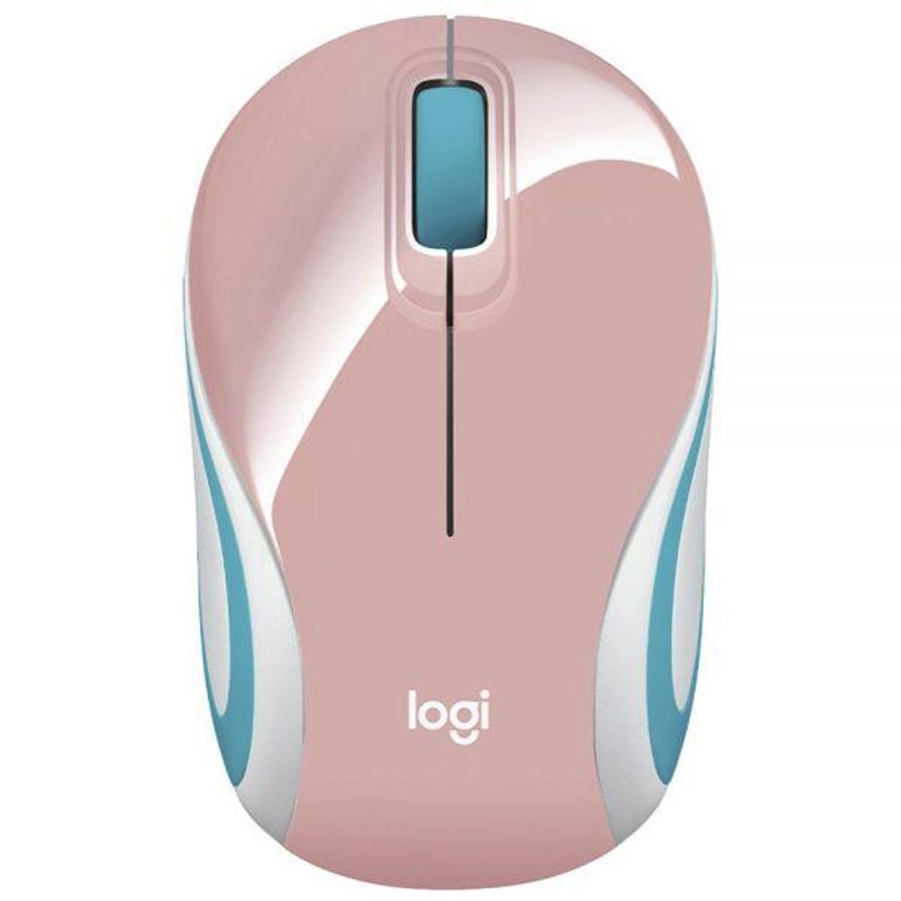 Mini Mouse Logitech M187 - Rosa