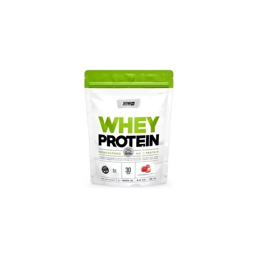 Proteína Doypack Star Nutrition Whey Protein 2 Lb Frutilla