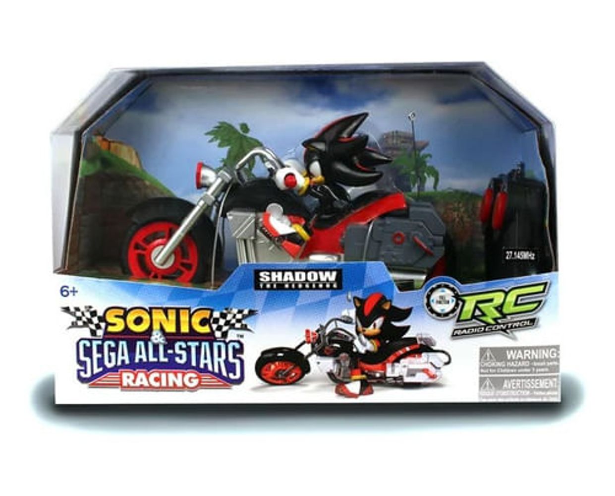 Sonic Vehículo Motocicleta Con Control Remoto Shadow 64184