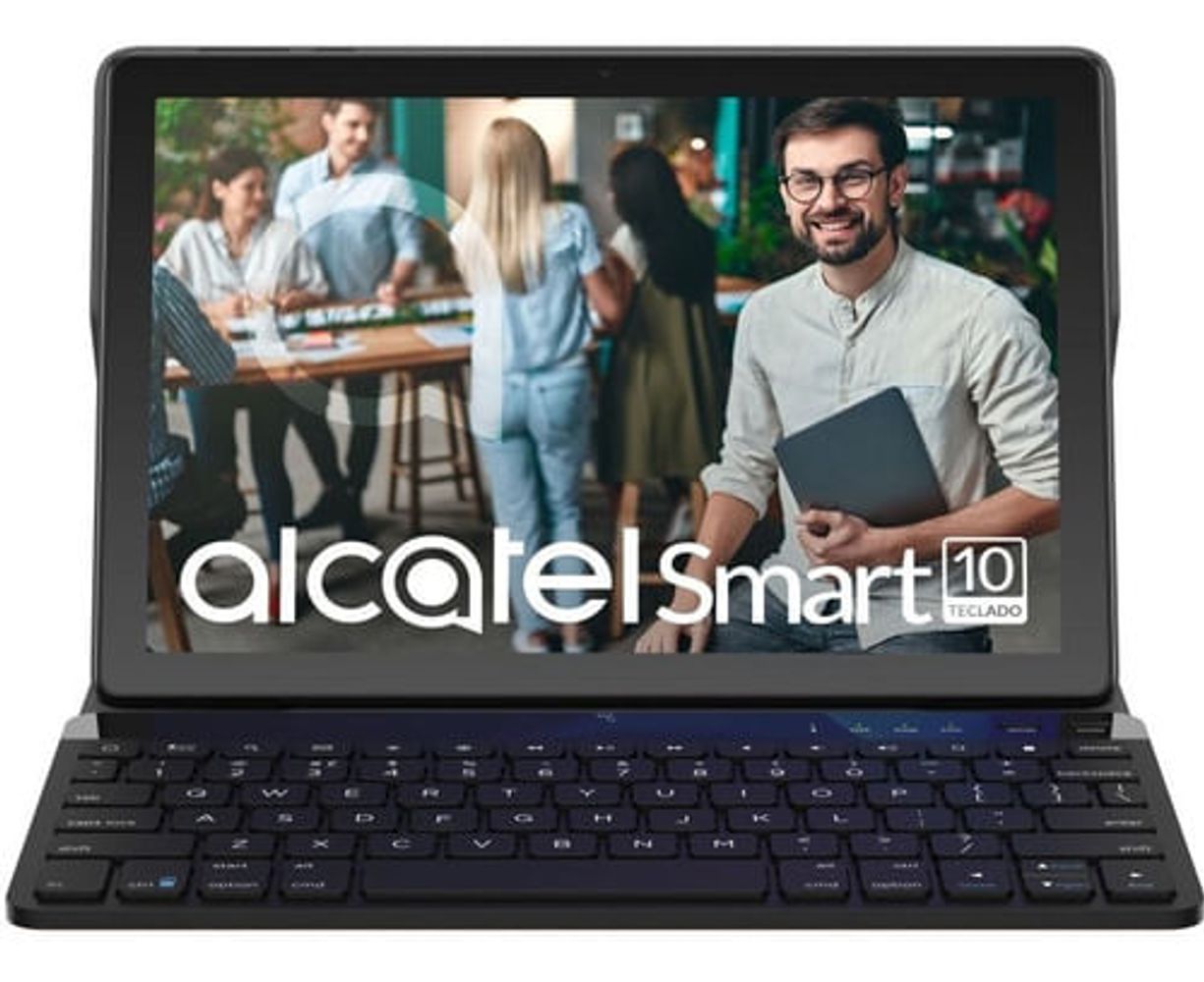 Tablet Alcatel 1t10 Smart 32/2gb Negro Con Teclado Y Flip