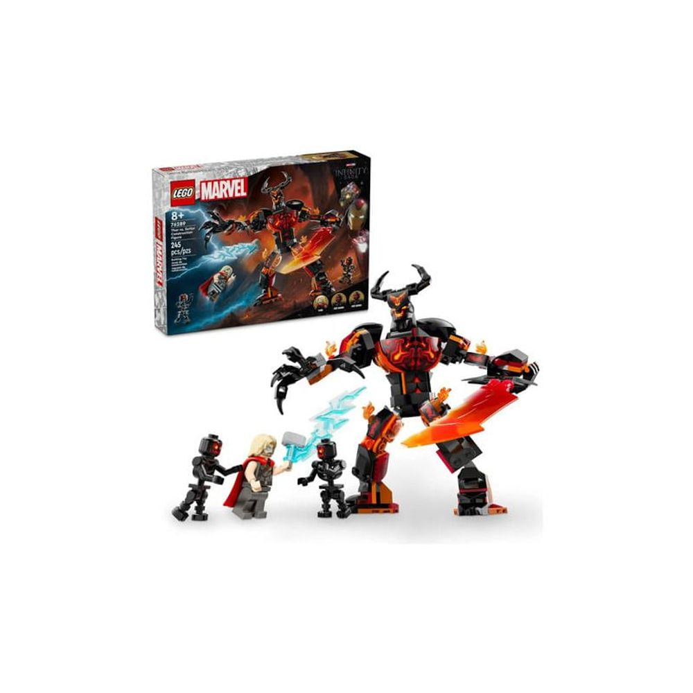 Lego Marvel Figura Para Construir De Thor Vs Surtur 76289