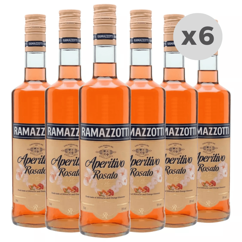 Aperitivo Ramazzotti Rosato 700ml x6